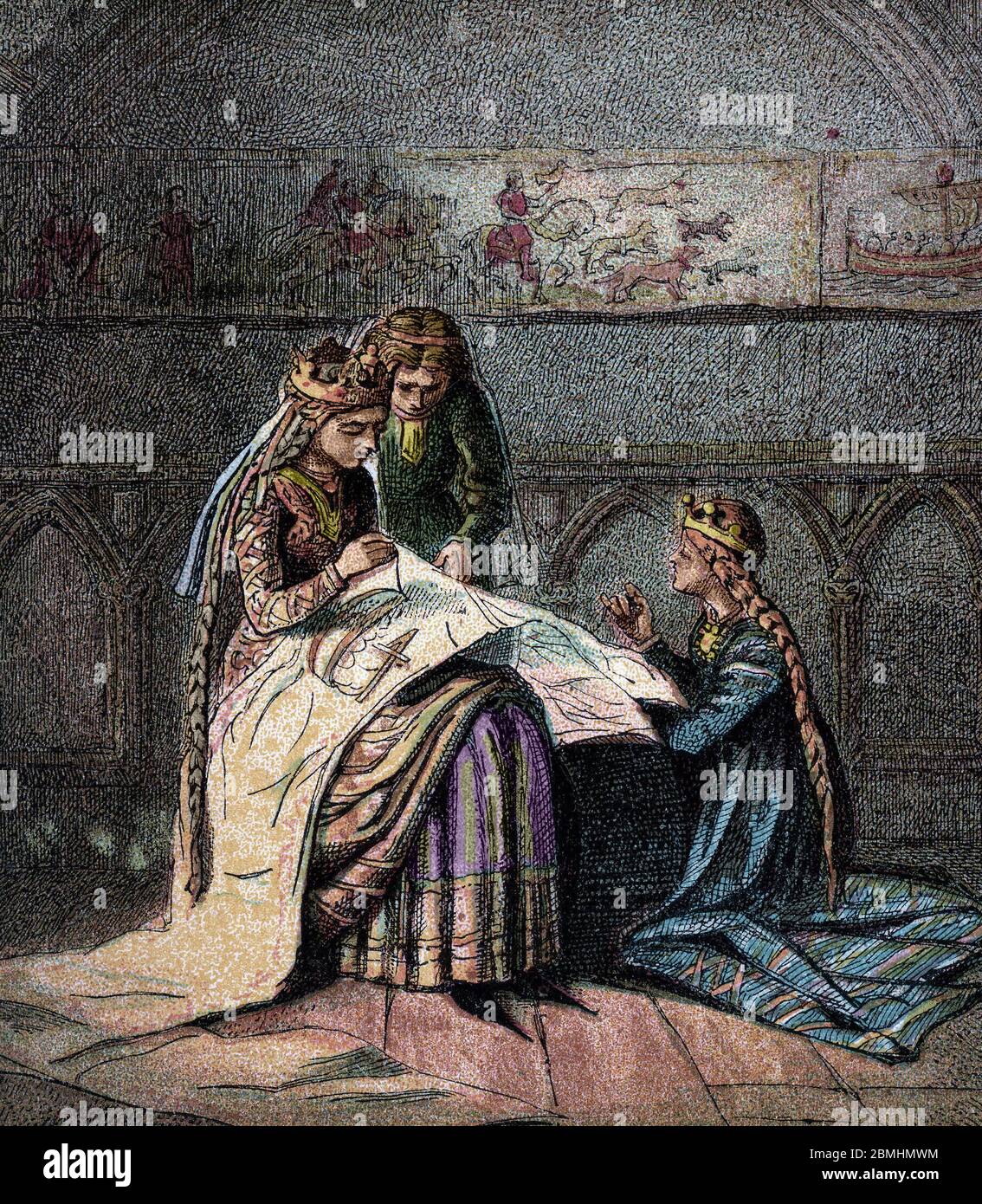 Tapisserie de la reine mathilde hi-res stock photography and images - Alamy