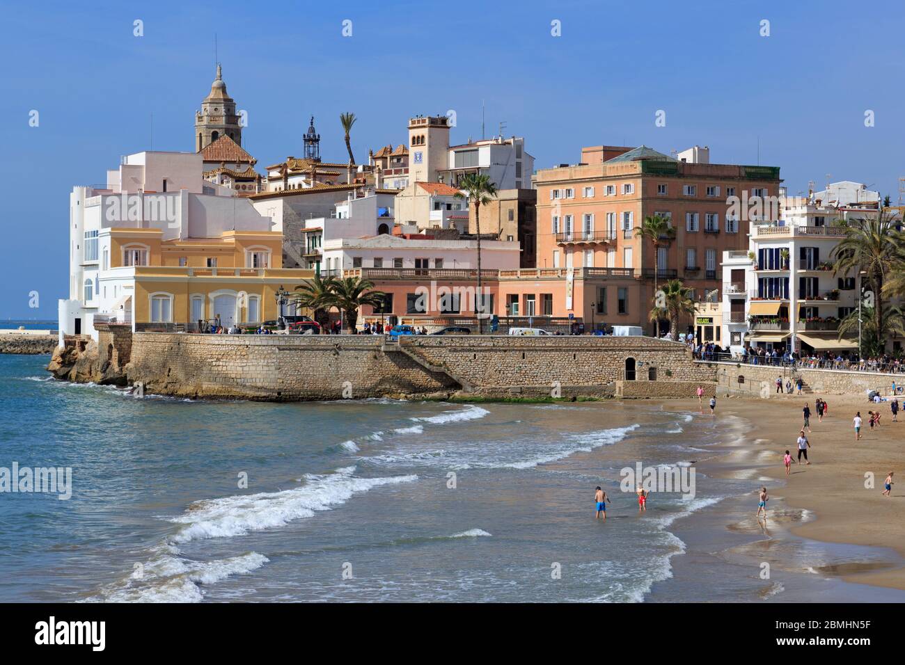 Old town sitges hi-res stock photography and images - Alamy