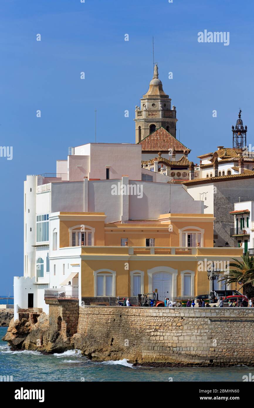 Old town sitges hi-res stock photography and images - Alamy