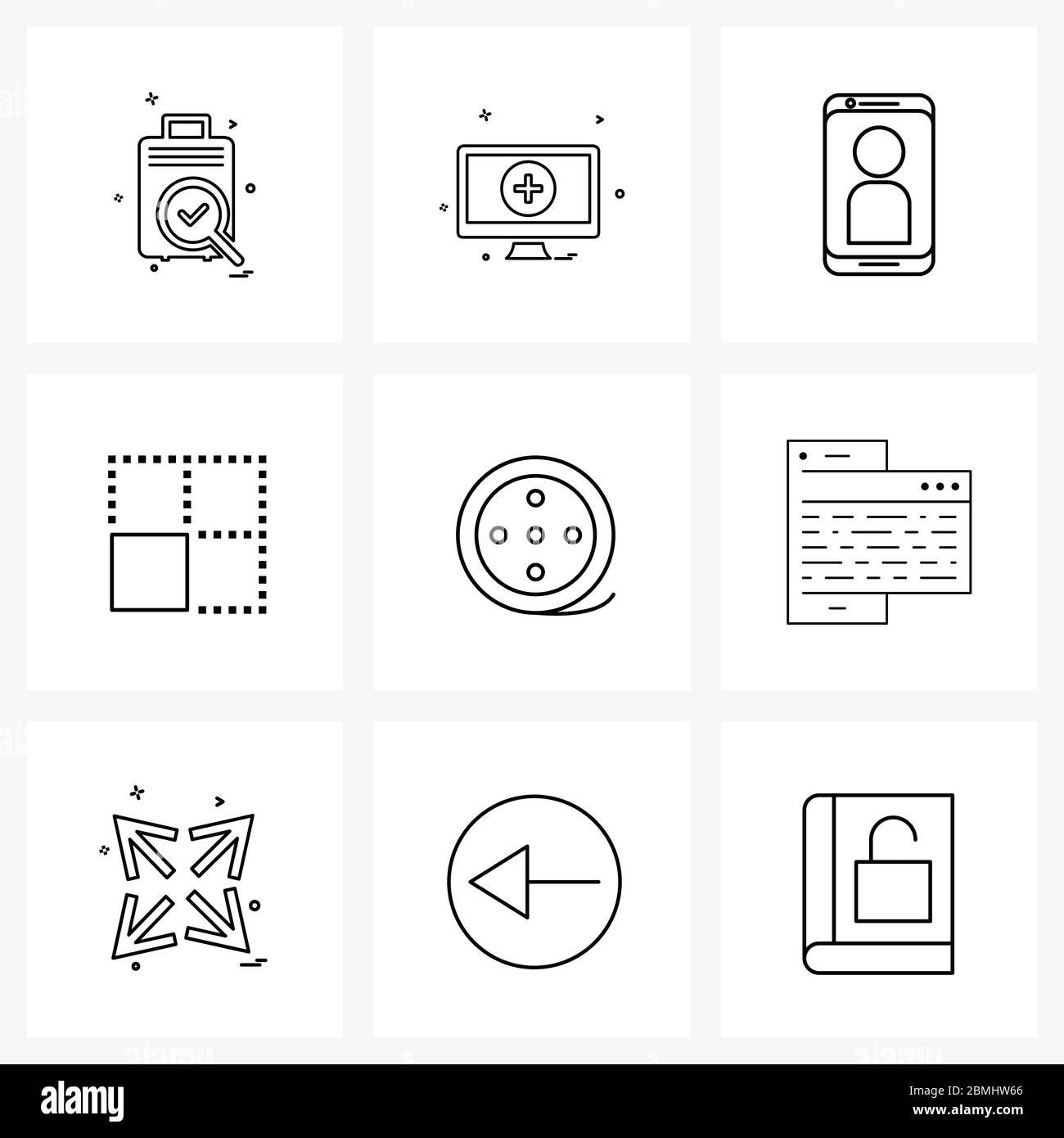 Left profile image Stock Vector Images - Alamy