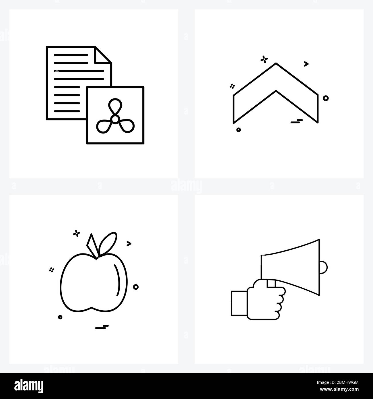 4 Universal Icons Pixel Perfect Symbols of export, fruits, arrow, up ...