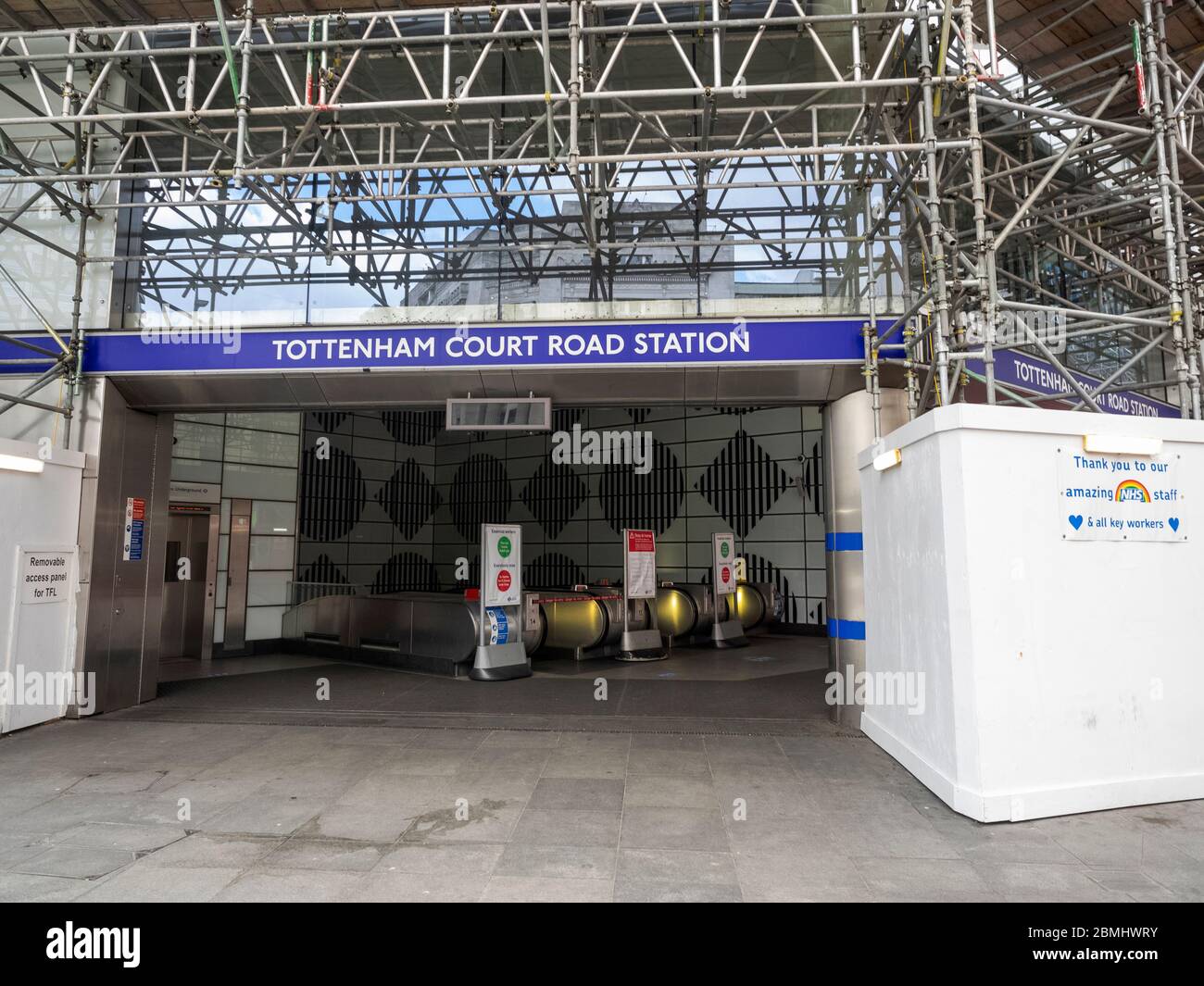 Tottenham court road station hi-res stock photography and images - Alamy