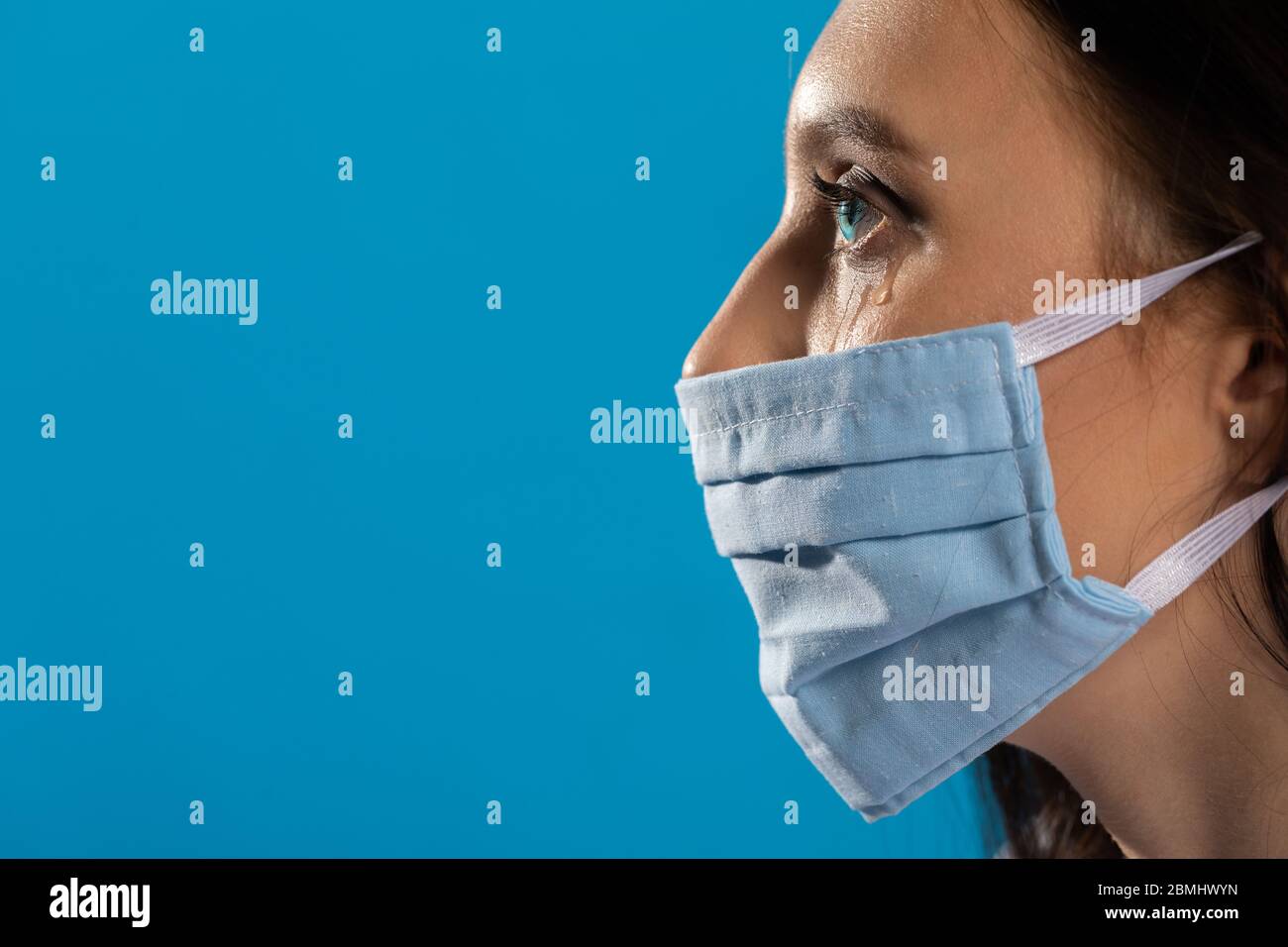 The doctor shed a tear after the death of a patient who passed away so ...