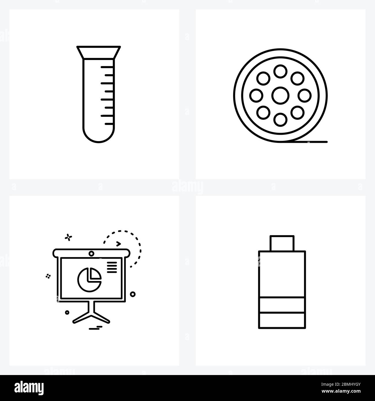 Experiment and battery Stock Vector Images - Alamy