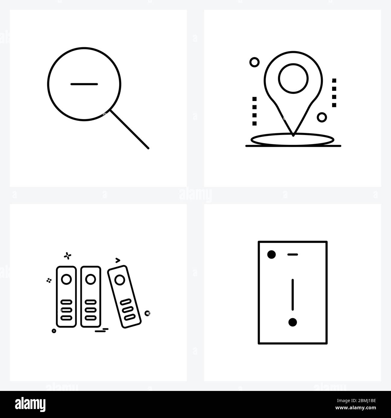 Zooming vector vectors Stock Vector Images - Alamy