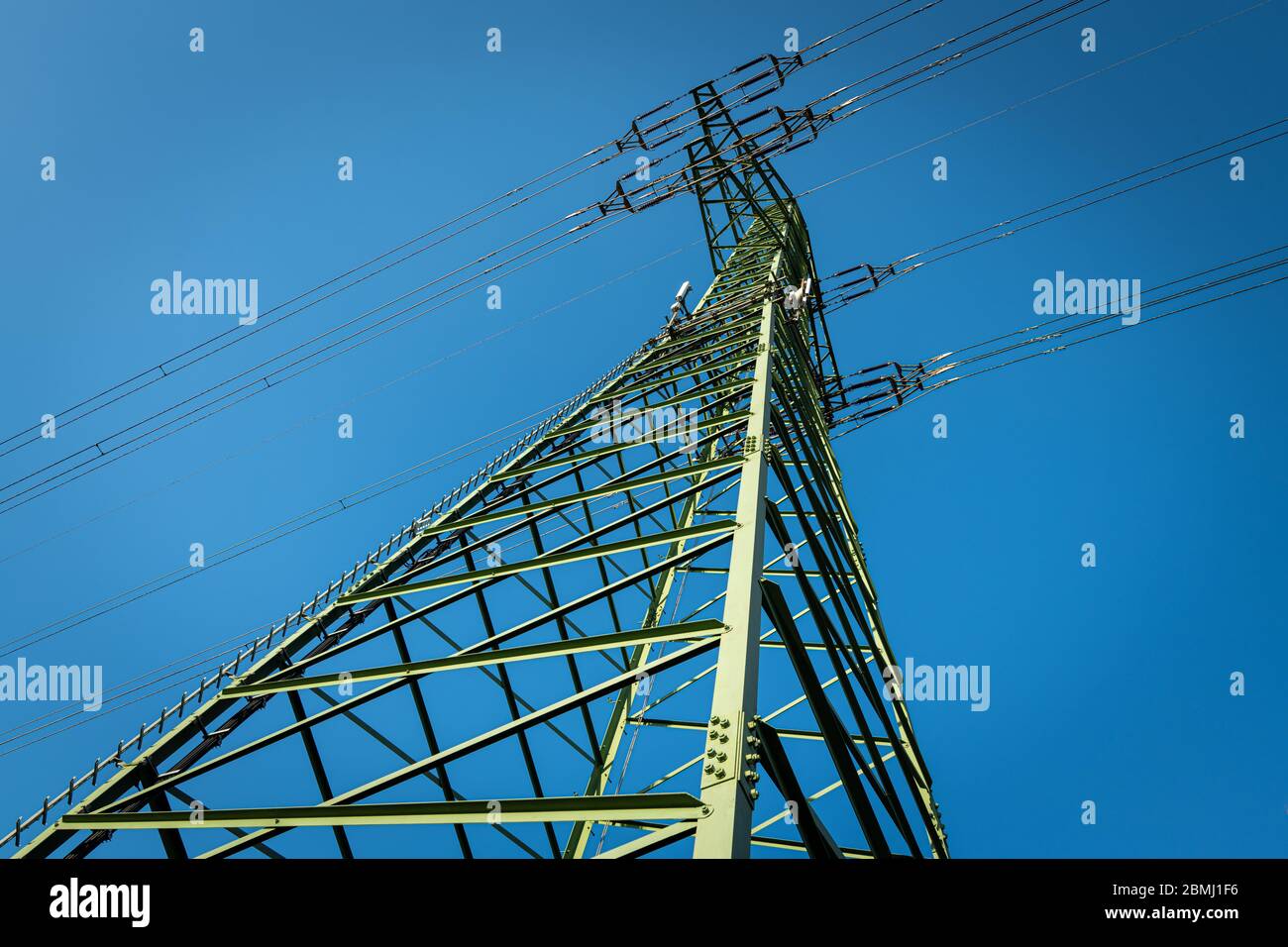 Ceramic insulators pylon hi-res stock photography and images - Alamy