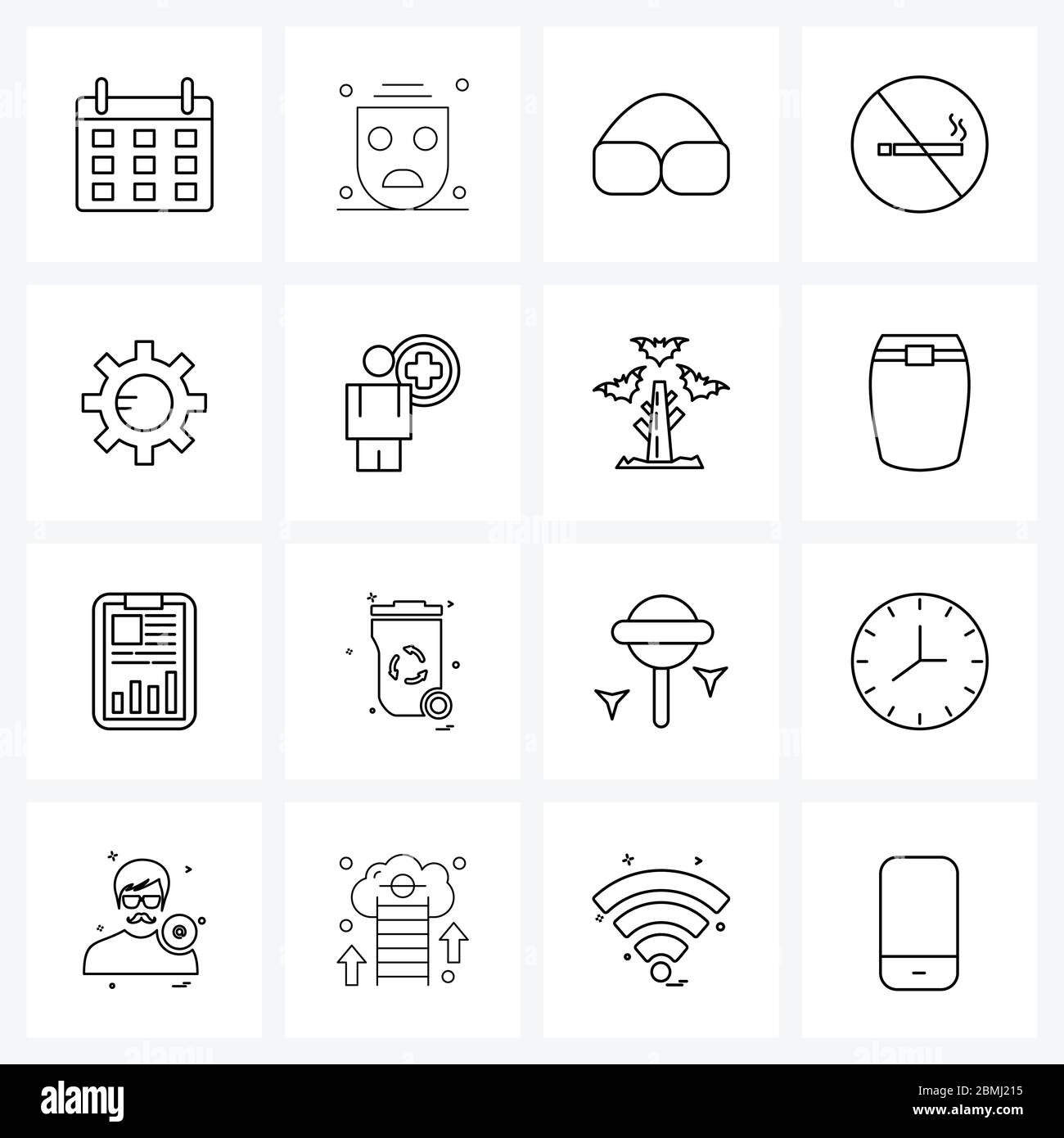 Emoji smoking Stock Vector Images - Alamy