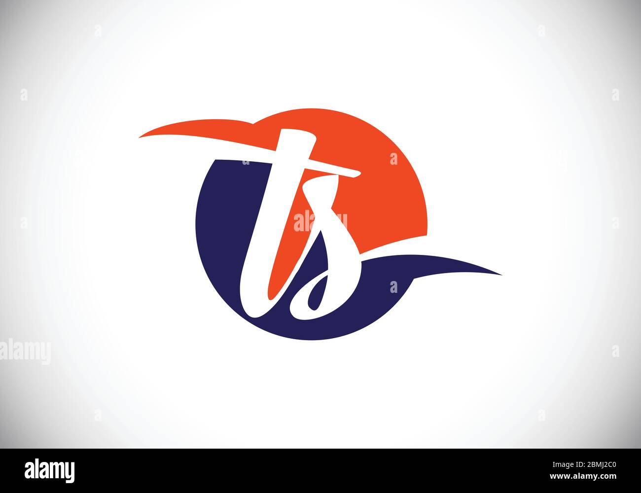Initial Monogram Letter T S Logo Design Vector Template. Graphic ...