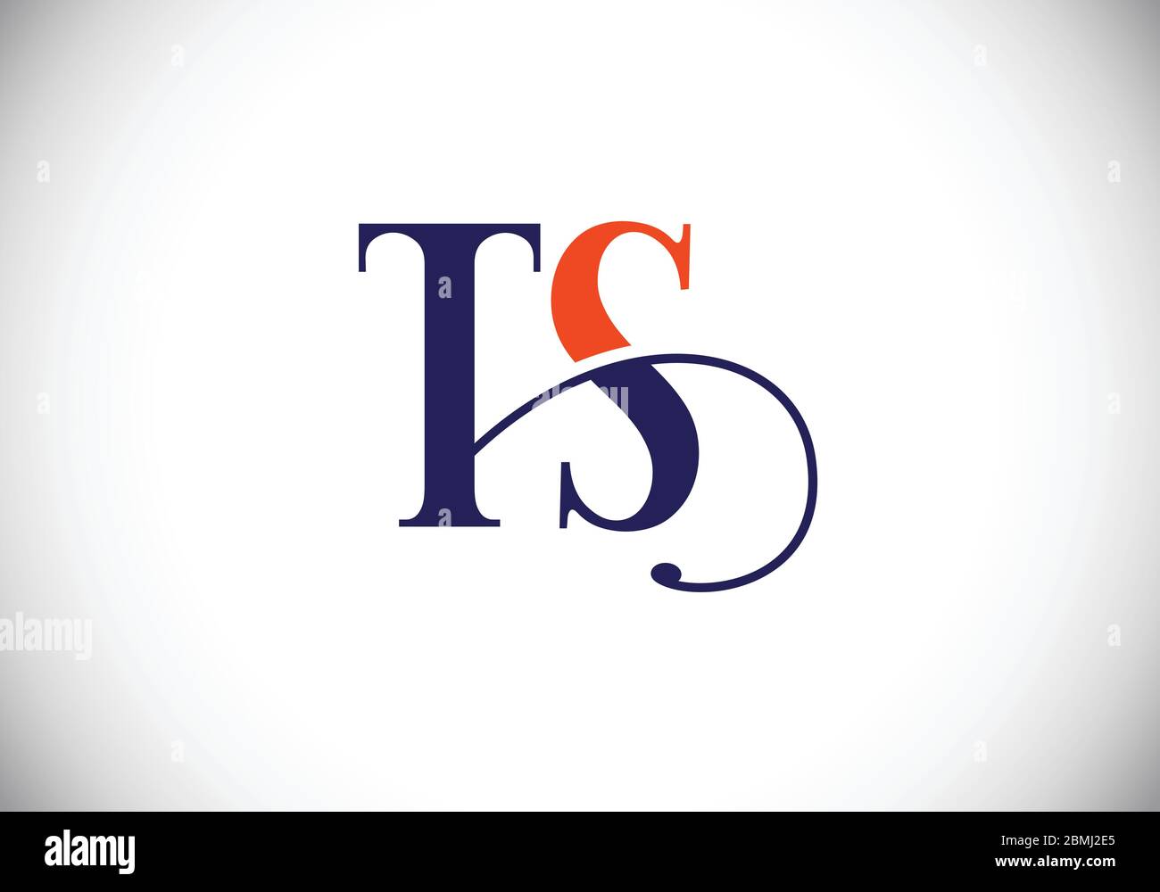 Initial Monogram Letter T S Logo Design Vector Template. Graphic ...