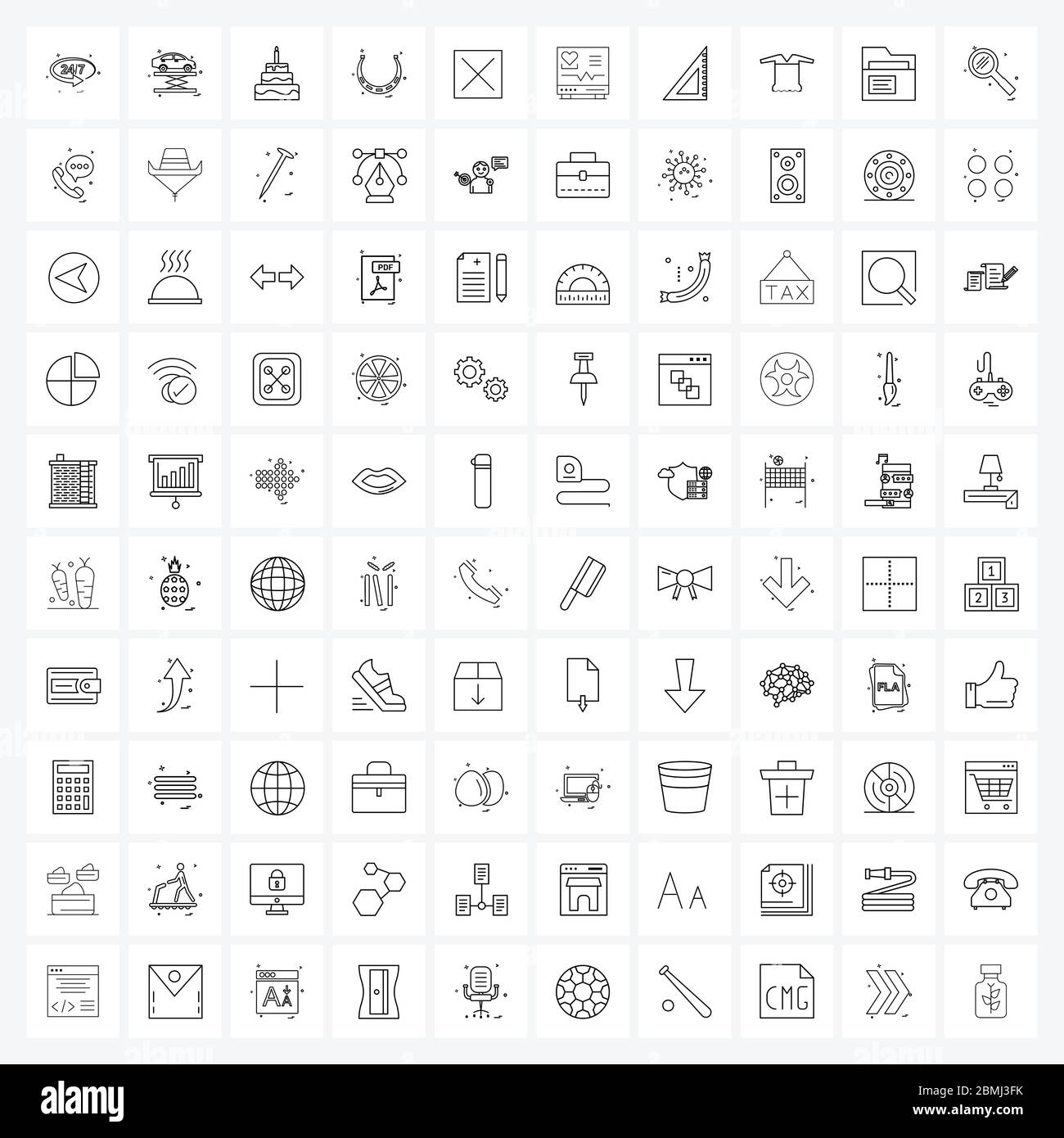 100 Universal Icons Pixel Perfect Symbols of electrocardiogram, delete ...