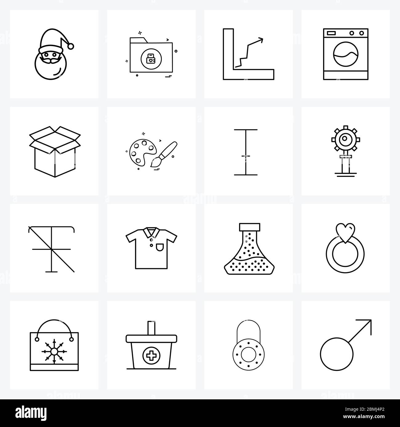 Laundry line painting hi-res stock photography and images - Alamy