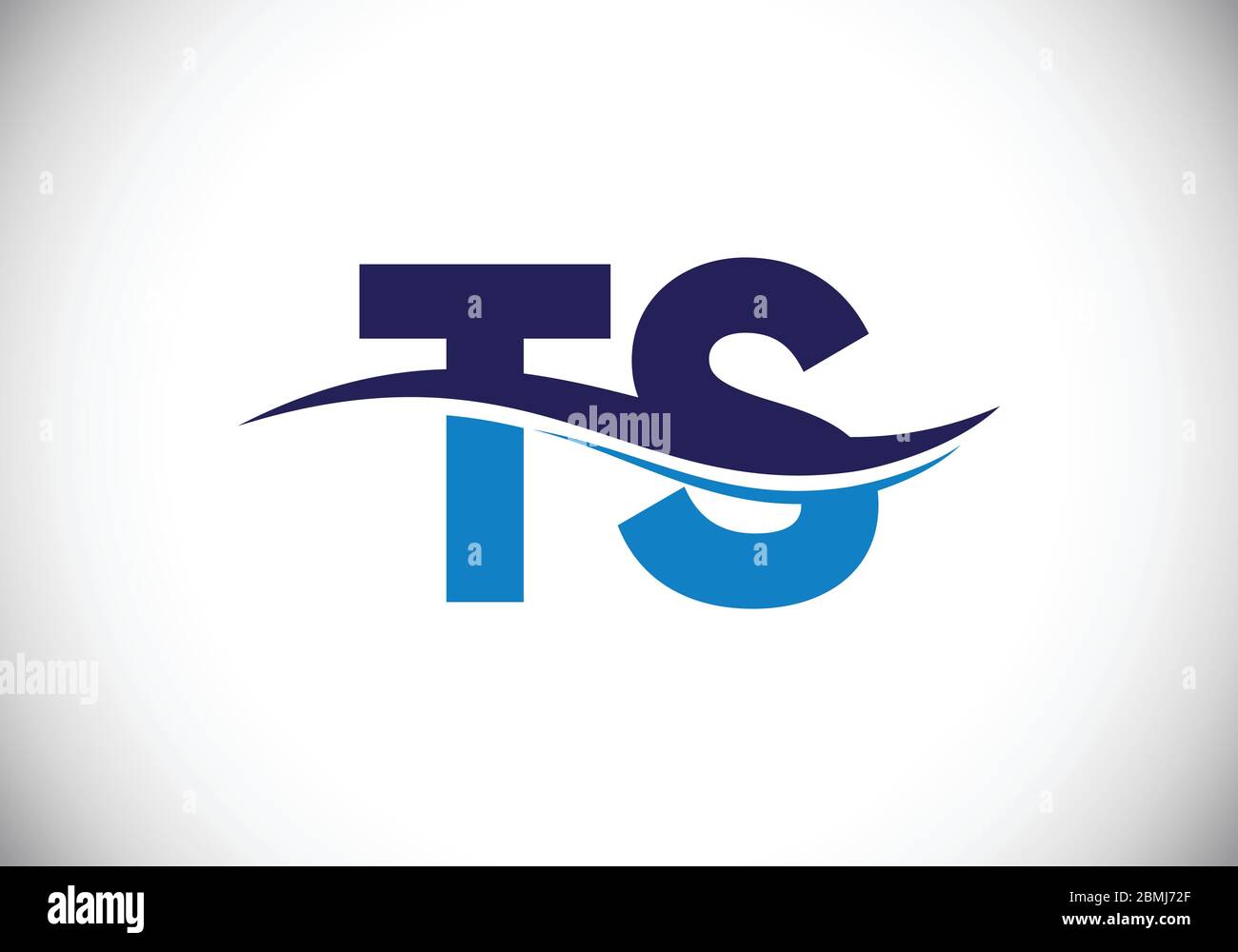 Initial Monogram Letter T S Logo Design Vector Template. Graphic ...