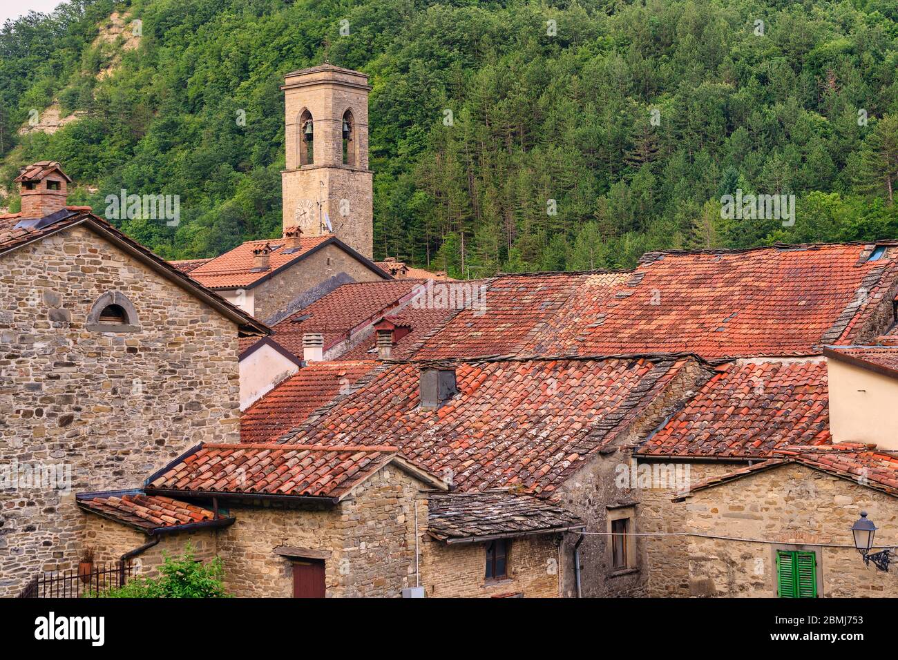 Historic town of Bagno di Romagna, Forli Cesena, Emilia-Romagna, Italy ...