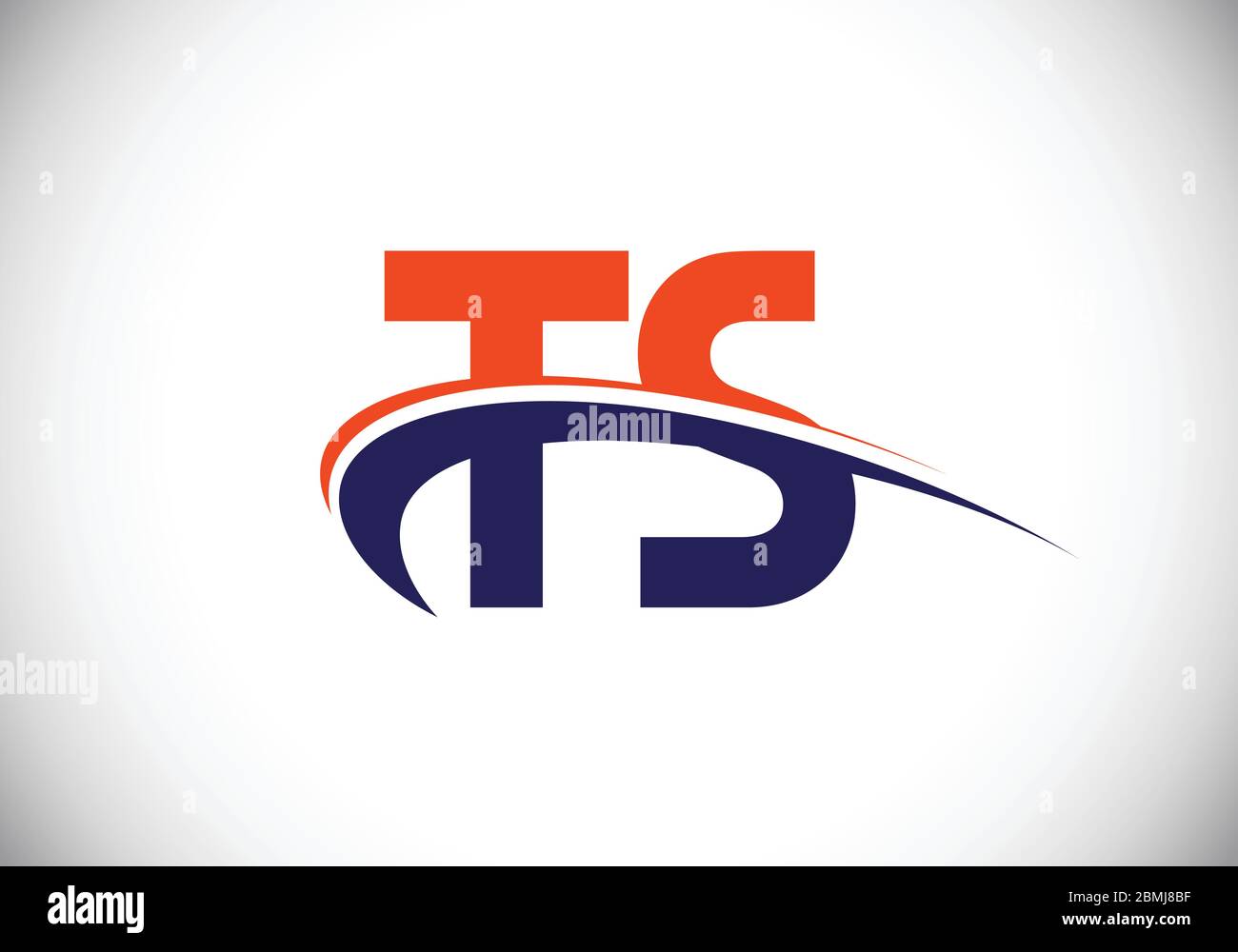 Initial Monogram Letter T S Logo Design Vector Template. Graphic ...