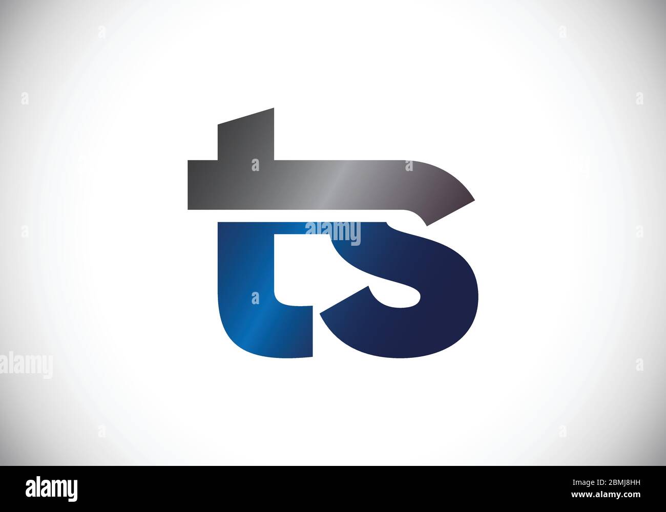 Initial Monogram Letter T S Logo Design Vector Template. Graphic ...