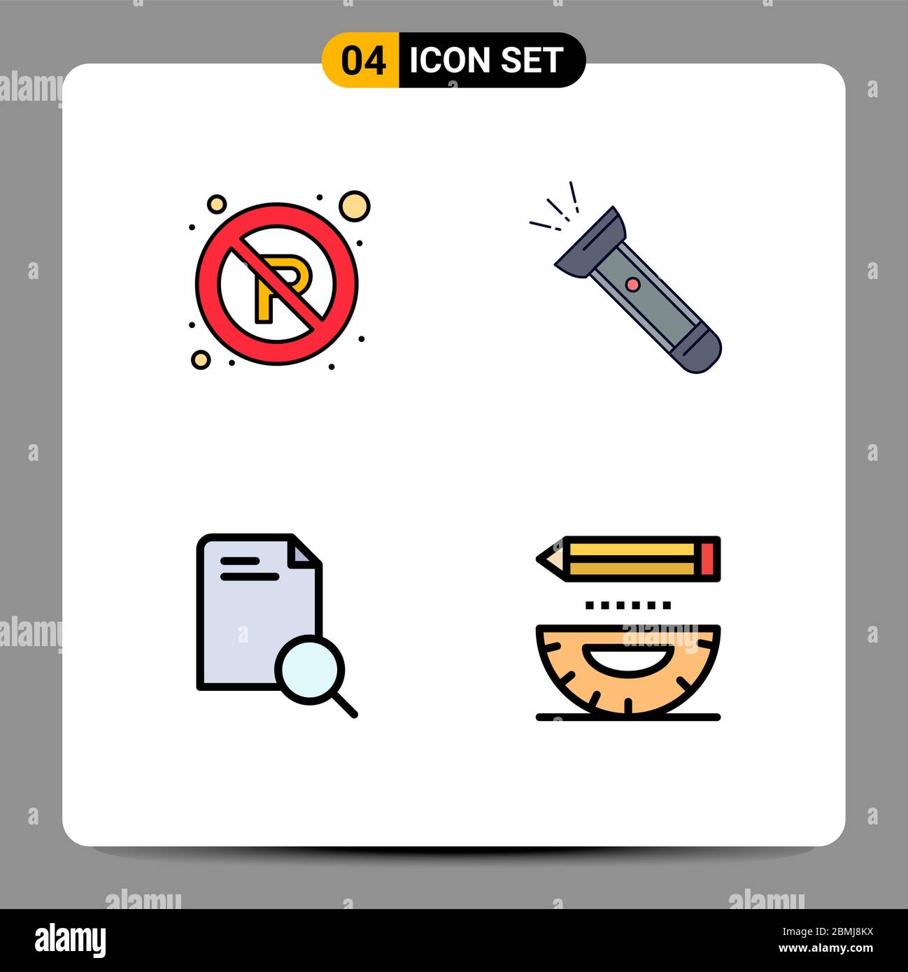 No Torch Sign Stock Vector Images - Alamy