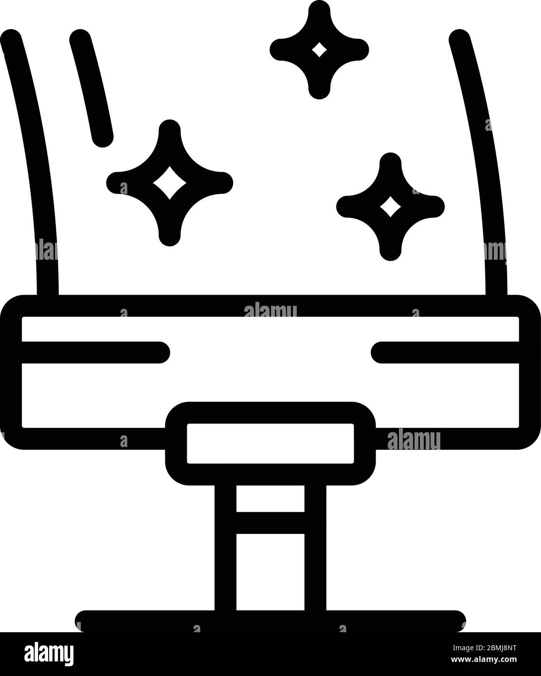 Window cleaning icon, outline style Stock Vector Image & Art - Alamy