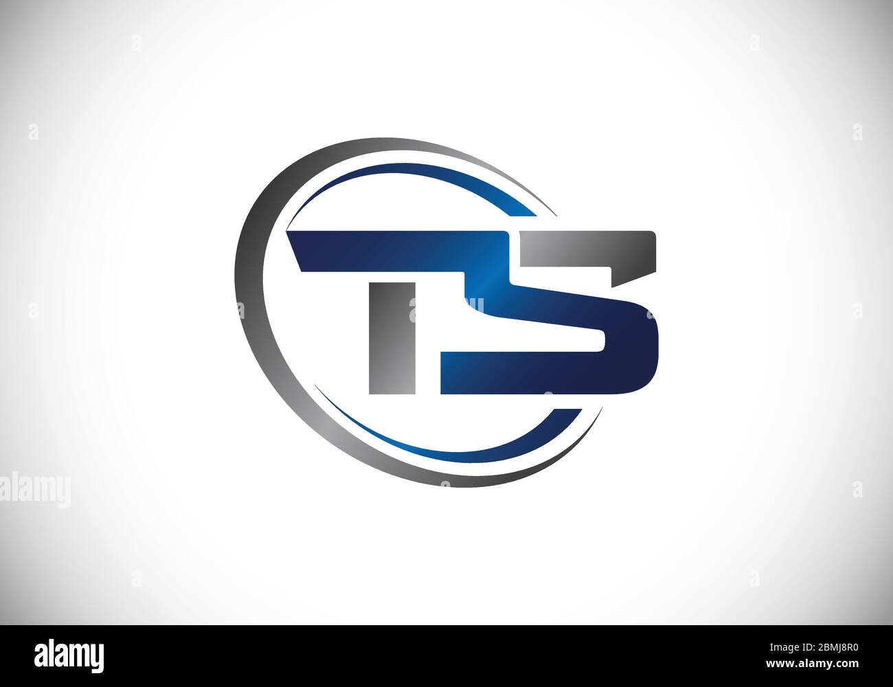 Initial Monogram Letter T S Logo Design Vector Template. Graphic ...
