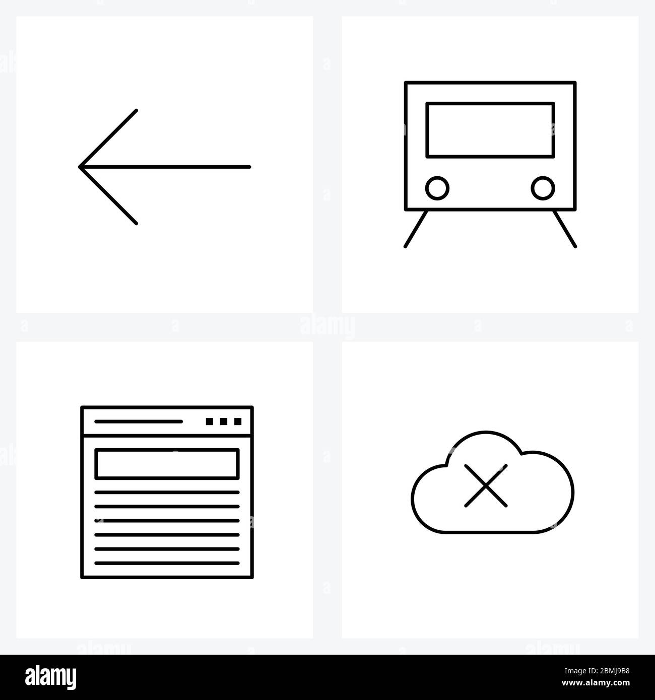 Back window of train Stock Vector Images - Alamy