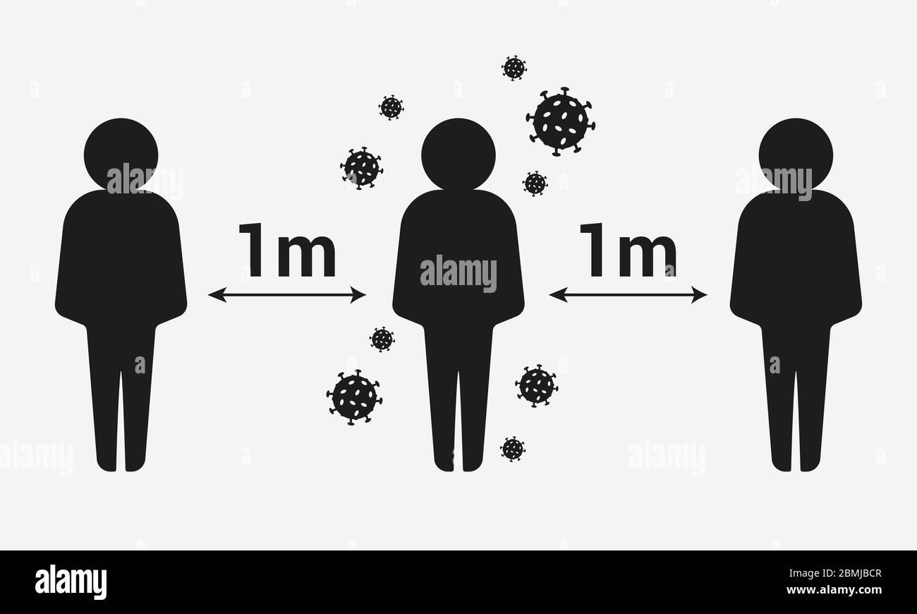 Physical distancing. Keep the 1 meter distance.Social distancing ... Physical distancing. Keep the 1 meter distance.Social distancing ...