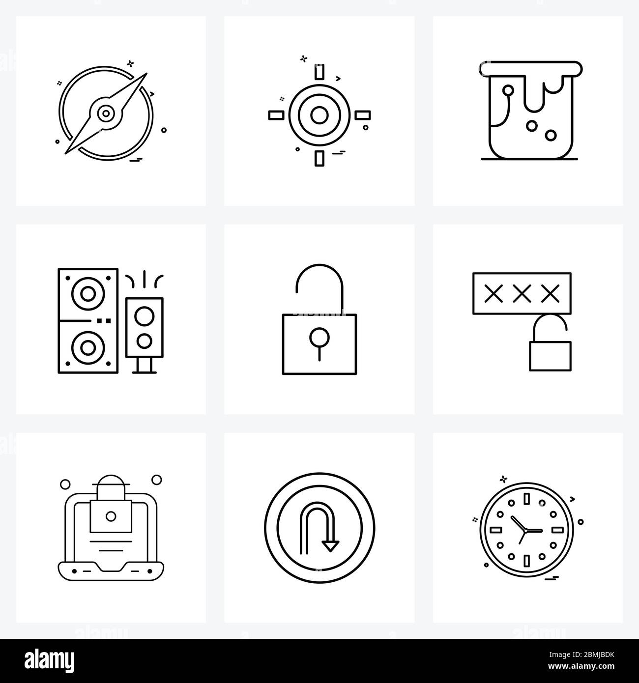 Security purpose Stock Vector Images - Alamy