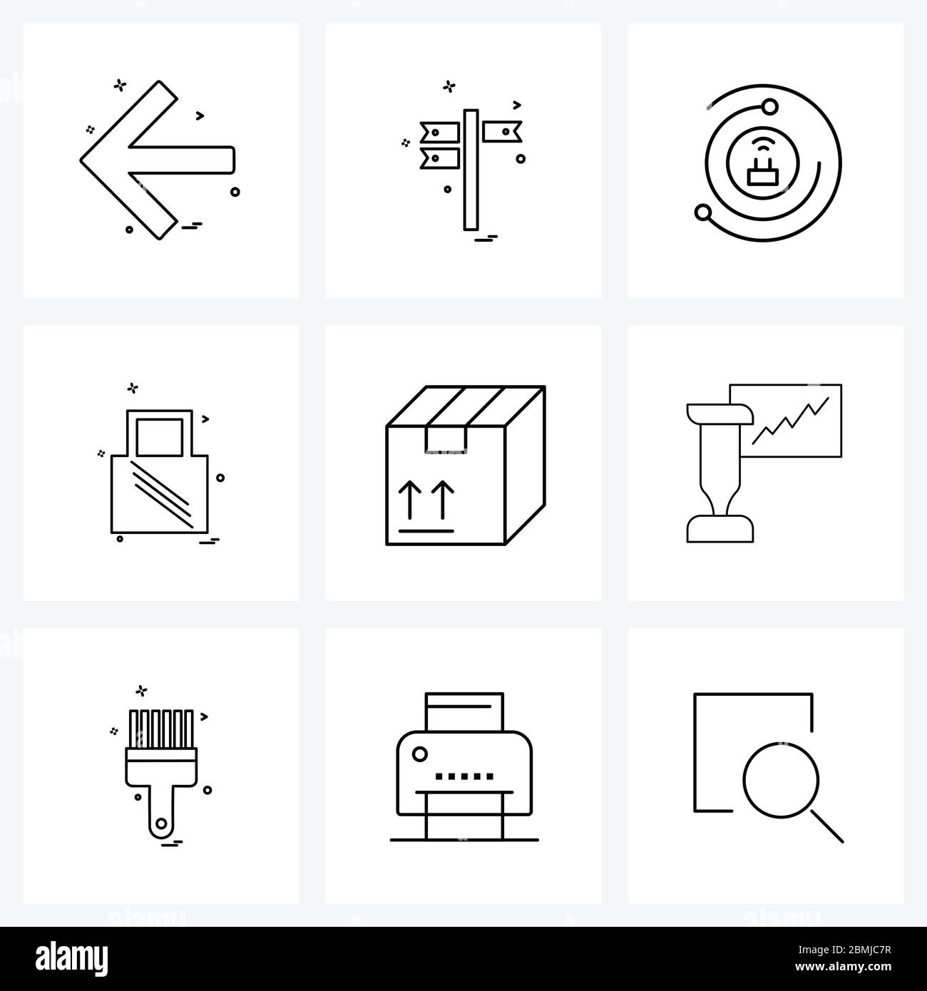 Left project Stock Vector Images - Alamy