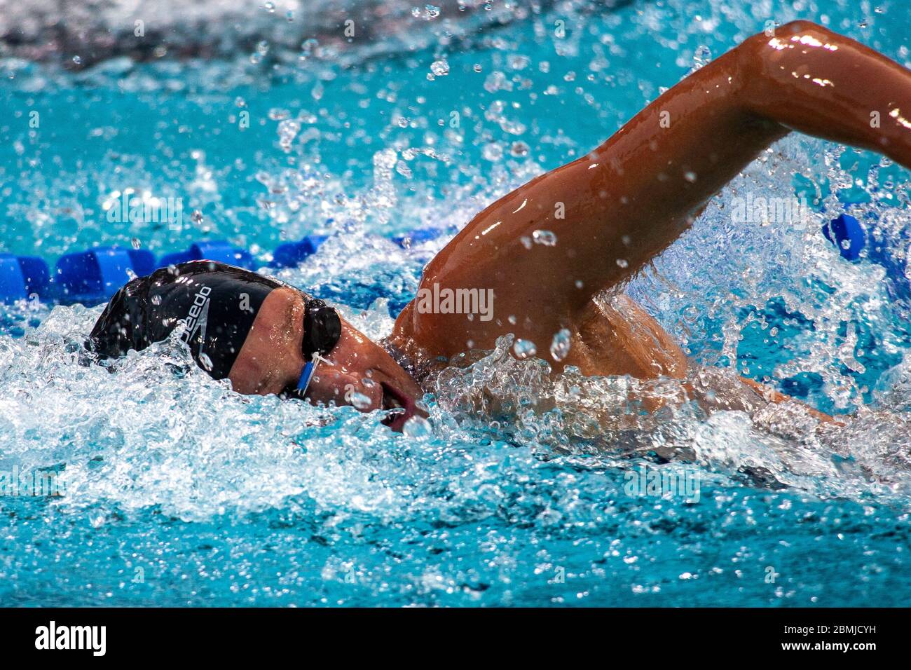 Dana Vollmer (USA) competing in the Women's 200 metre freestyle finals ...