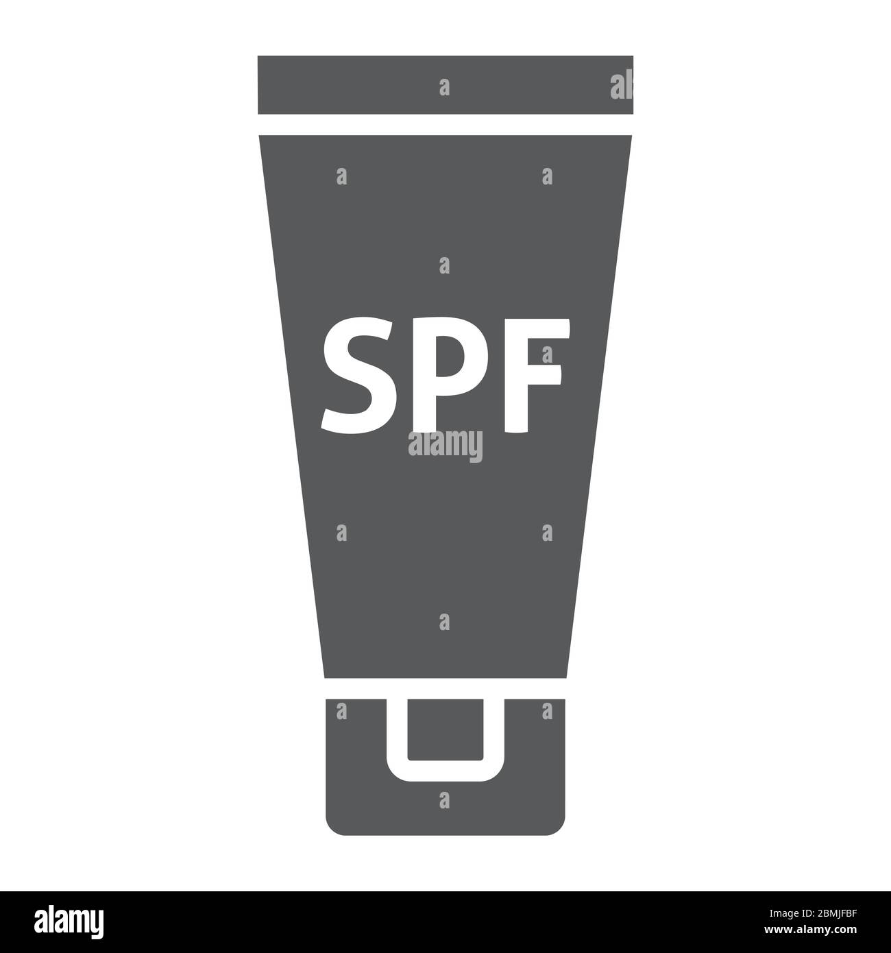 Sunscreen glyph icon, uv protection and beach, spf sign vector graphics ...