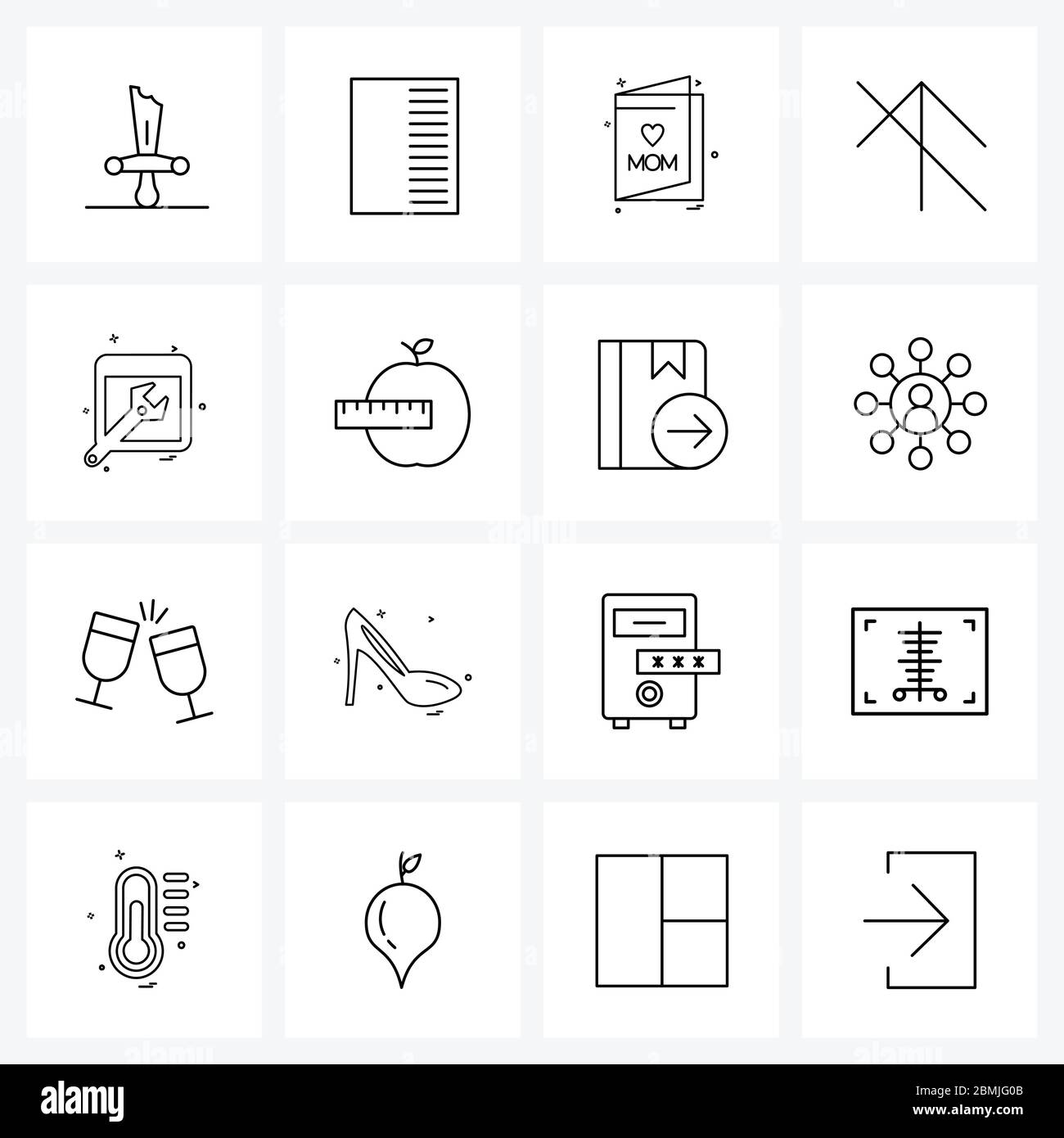 Setting up the network Stock Vector Images - Alamy