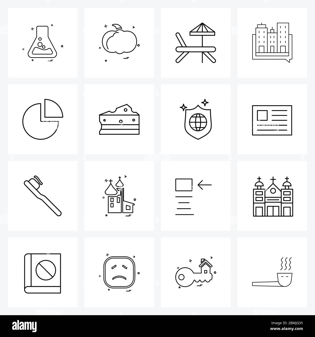 16 Universal Icons Pixel Perfect Symbols of chart, pie chart, bench ...