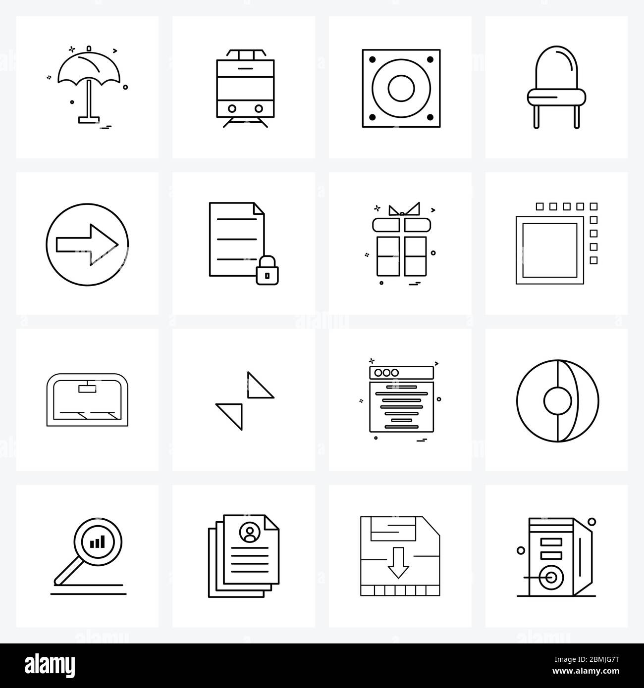 16 Universal Icons Pixel Perfect Symbols of arrow, mirror, world ...