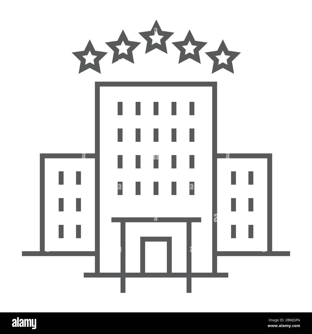 Black tower hotel Cut Out Stock Images & Pictures - Alamy