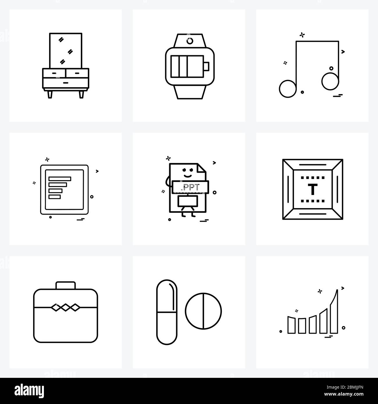 Powerpoint text Stock Vector Images - Alamy