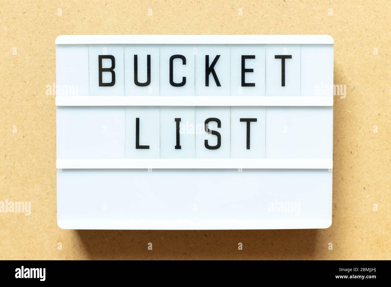 Bucket list activity hi-res stock photography and images - Alamy