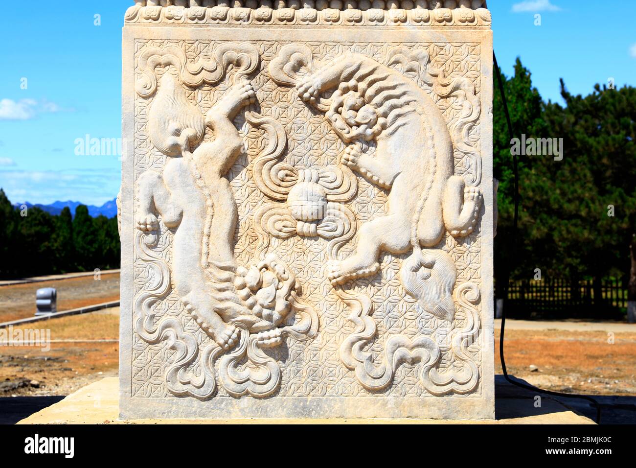 The ancient Chinese stone carving Stock Photo - Alamy