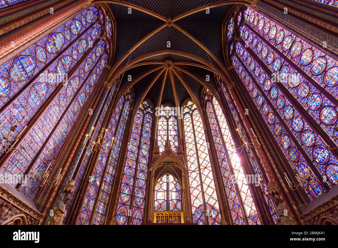 Gothic Stained Glass Windows High Resolution Stock Photography and ...
