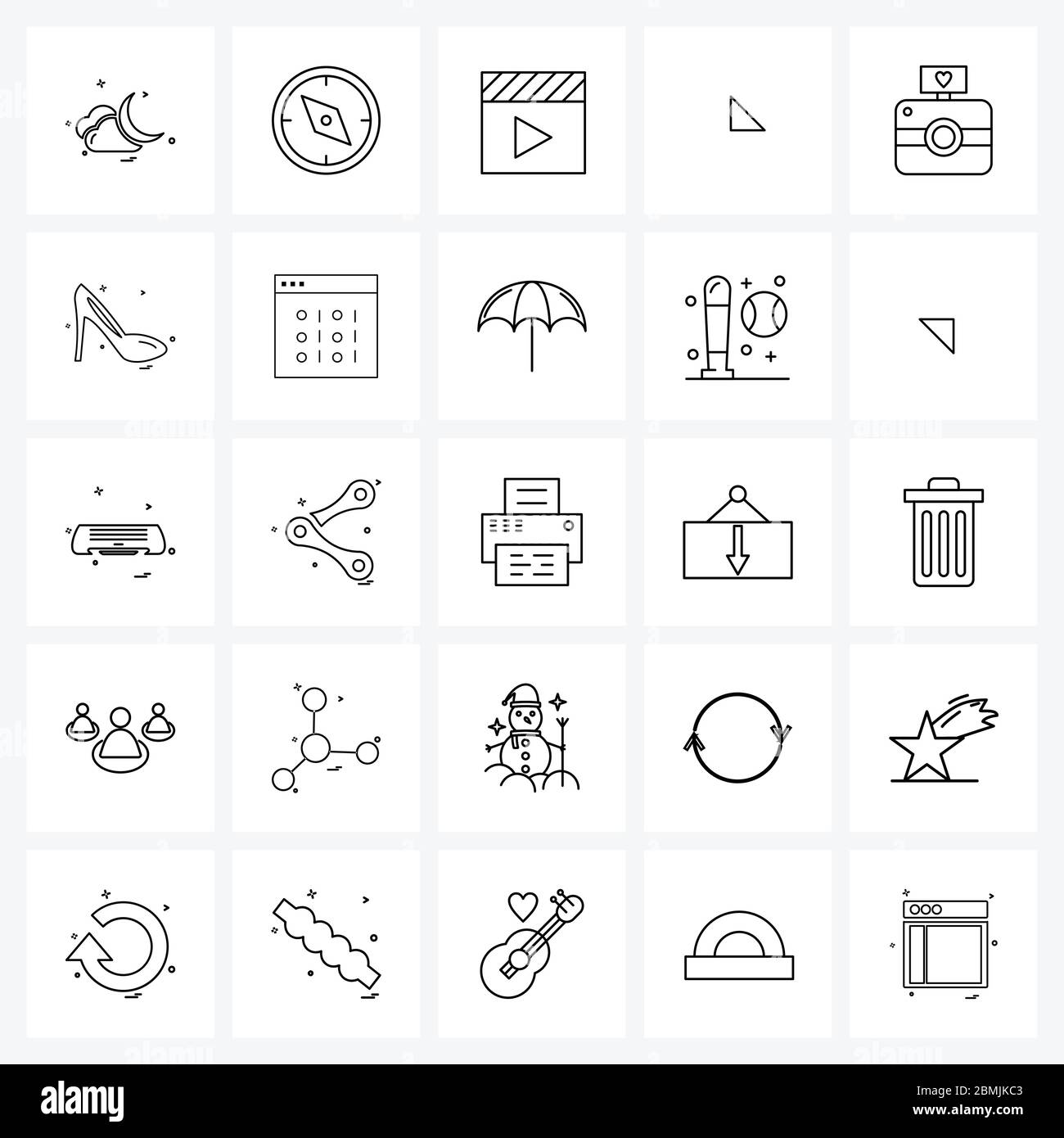 Filming movie set location Stock Vector Images - Alamy