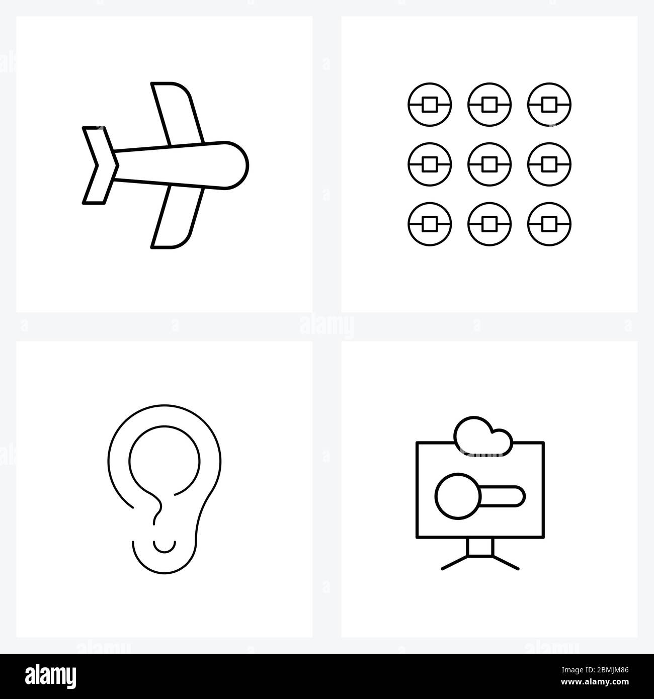 Ear airplane Black and White Stock Photos & Images - Alamy