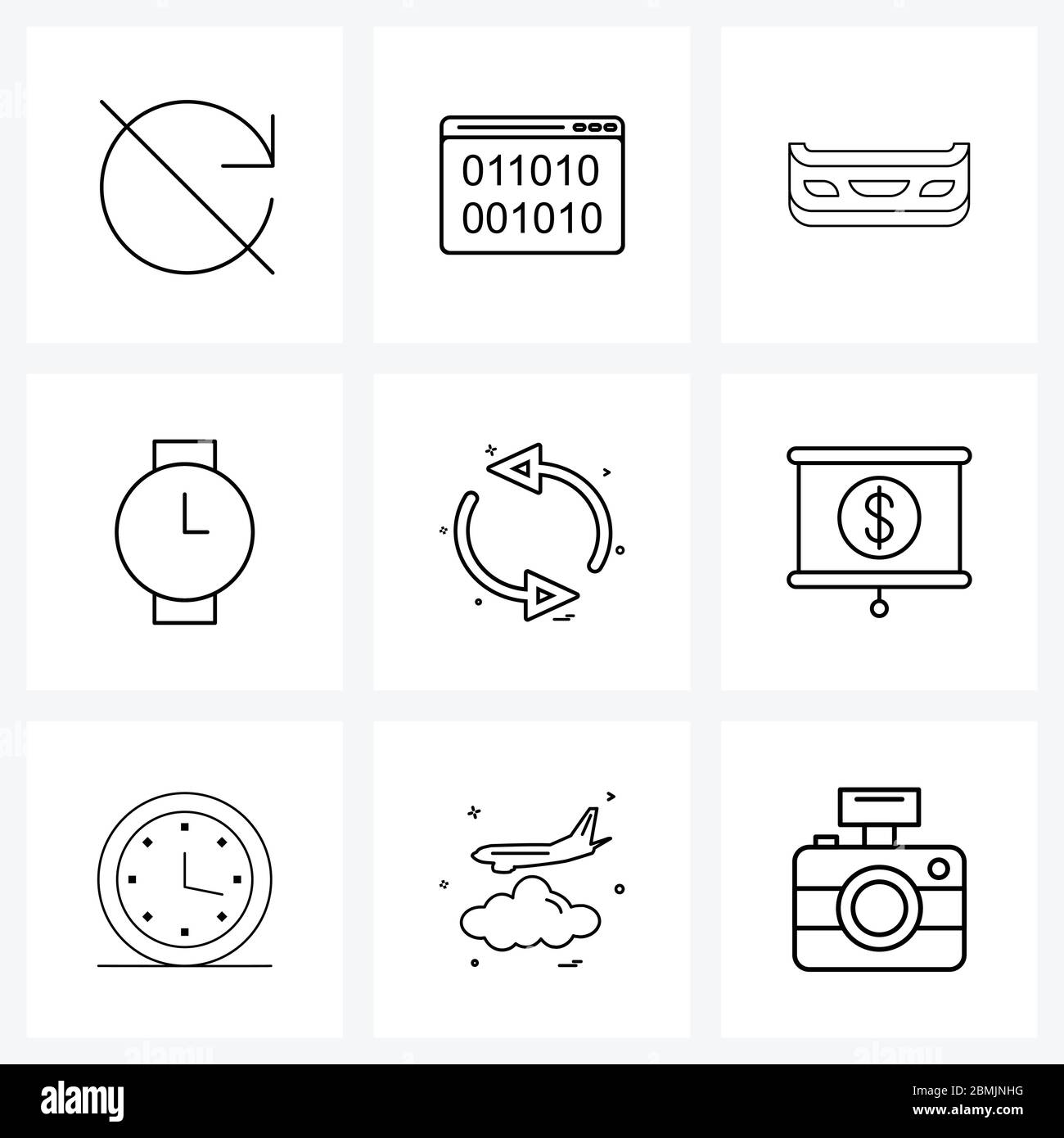 Car of history clock Stock Vector Images - Alamy
