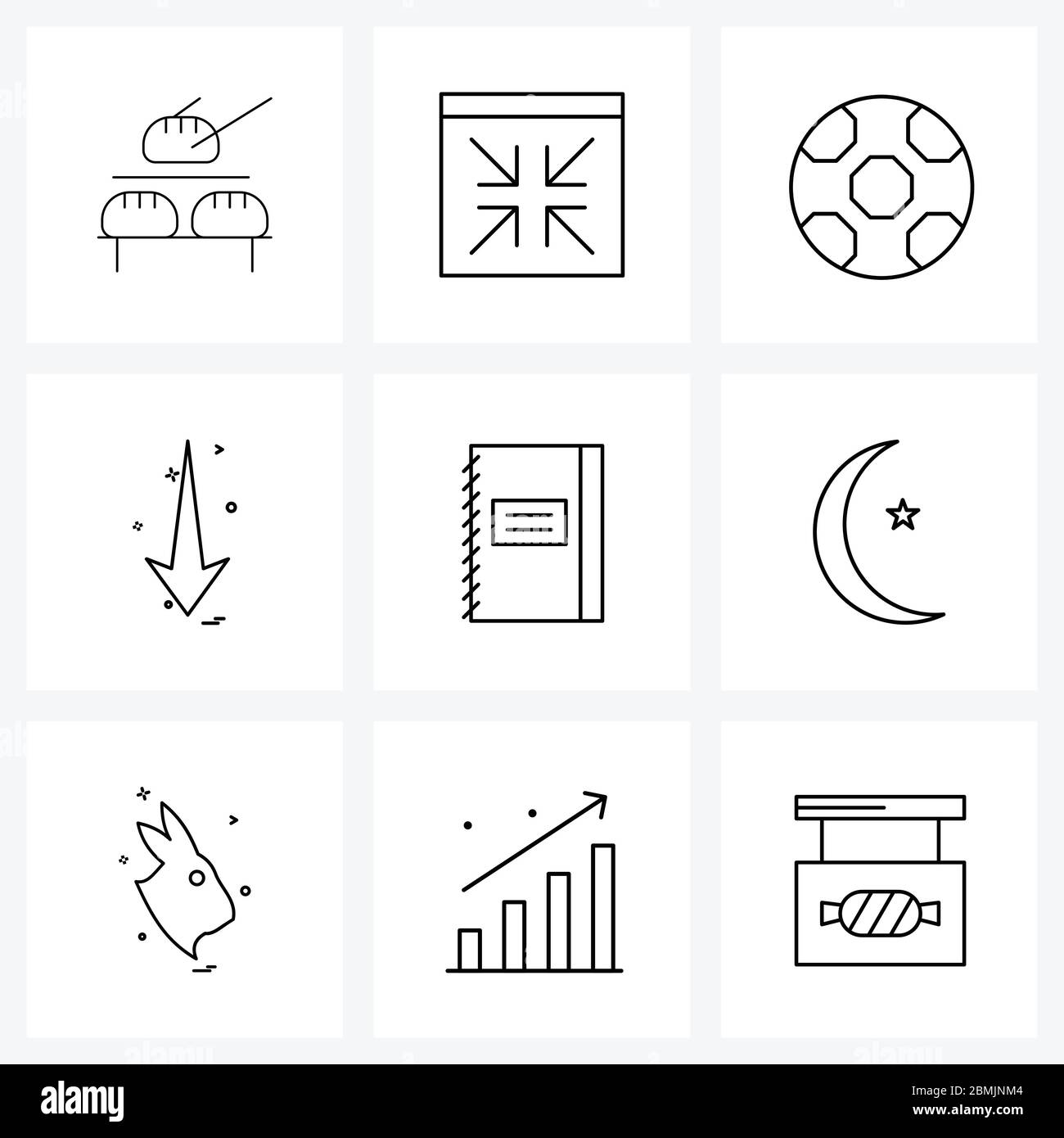 The bar chart and arrows Black and White Stock Photos & Images - Alamy
