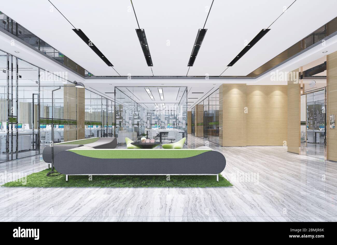 empty lobby interior Stock Photo - Alamy