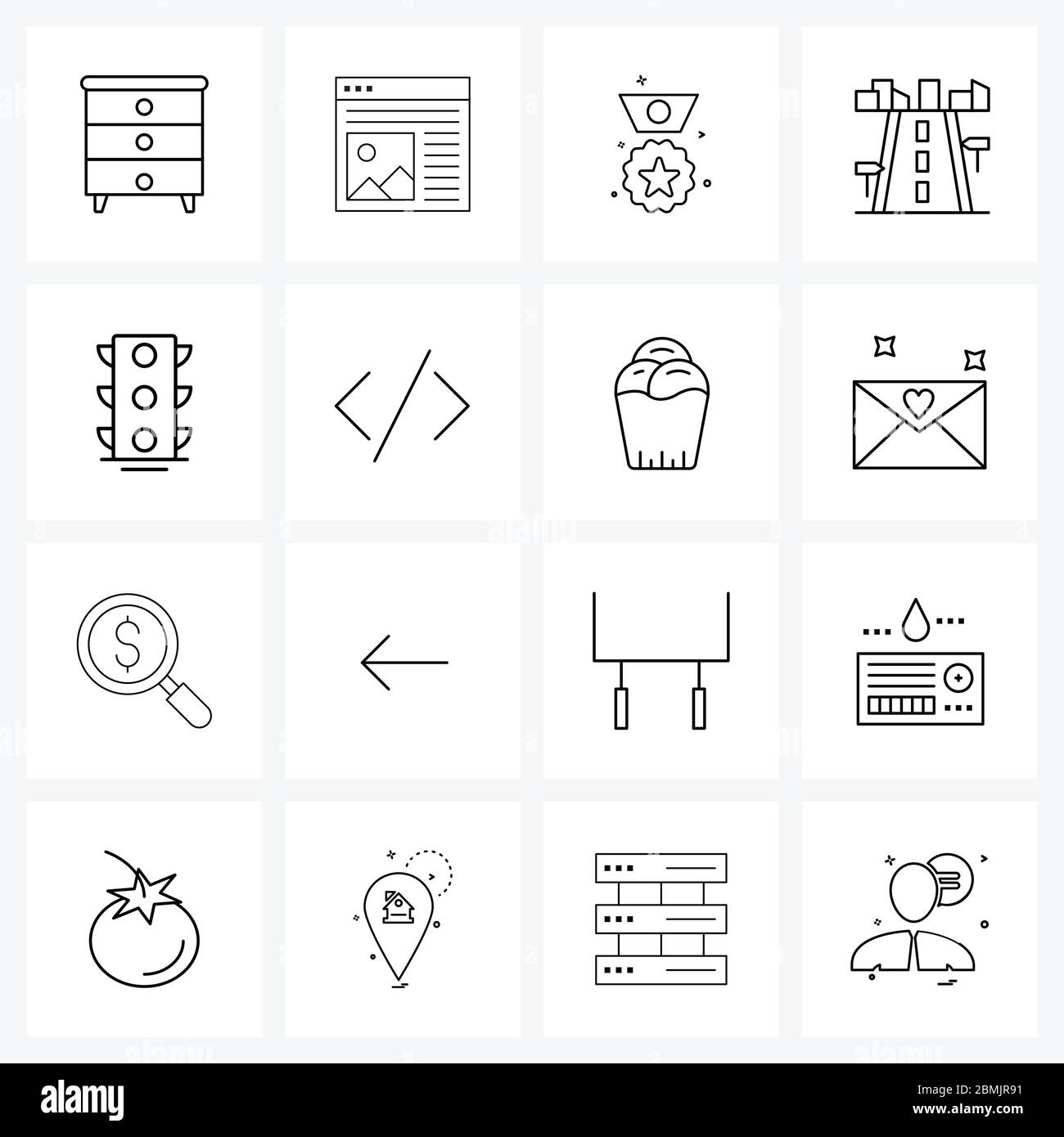 Prize drawer Stock Vector Images - Alamy