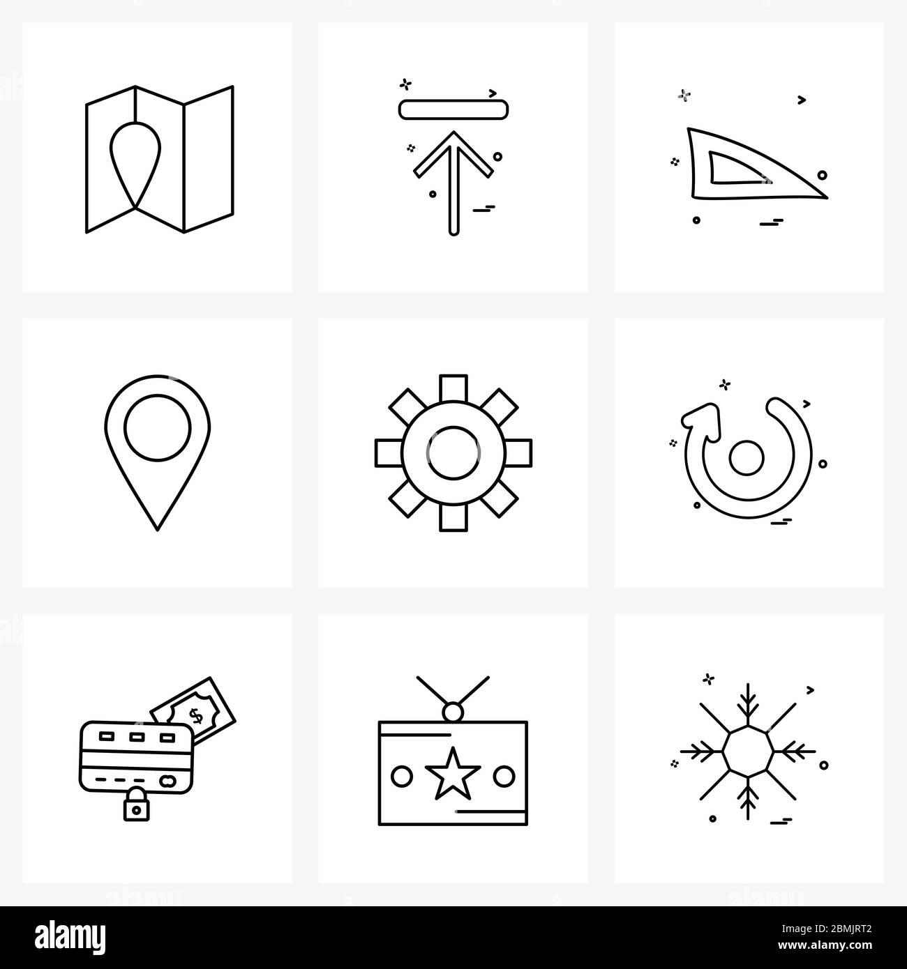 Map symbols scale Black and White Stock Photos & Images - Alamy