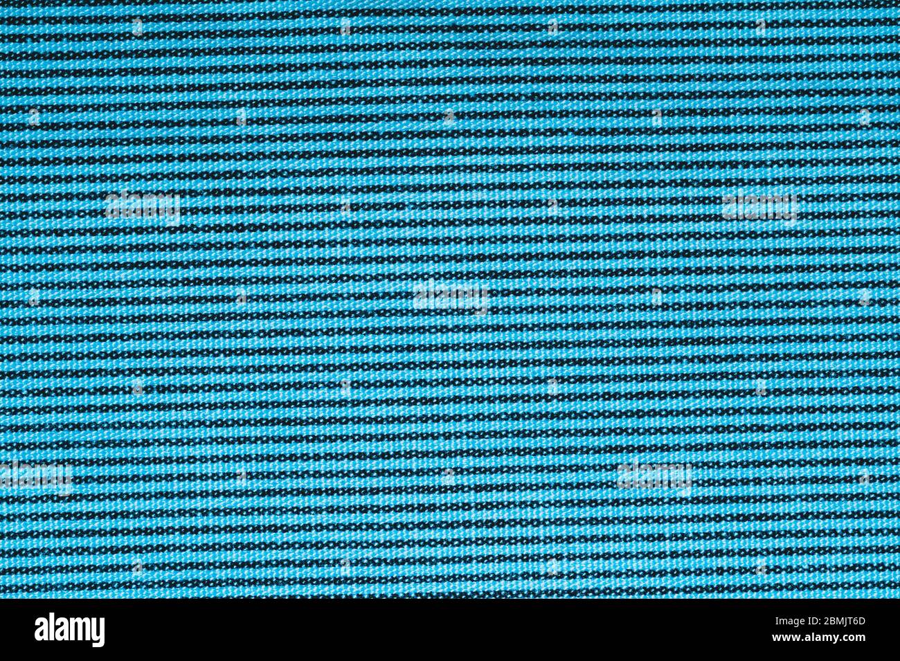 Turquoise textile background. blue fabric texture. piece of cloth close ...