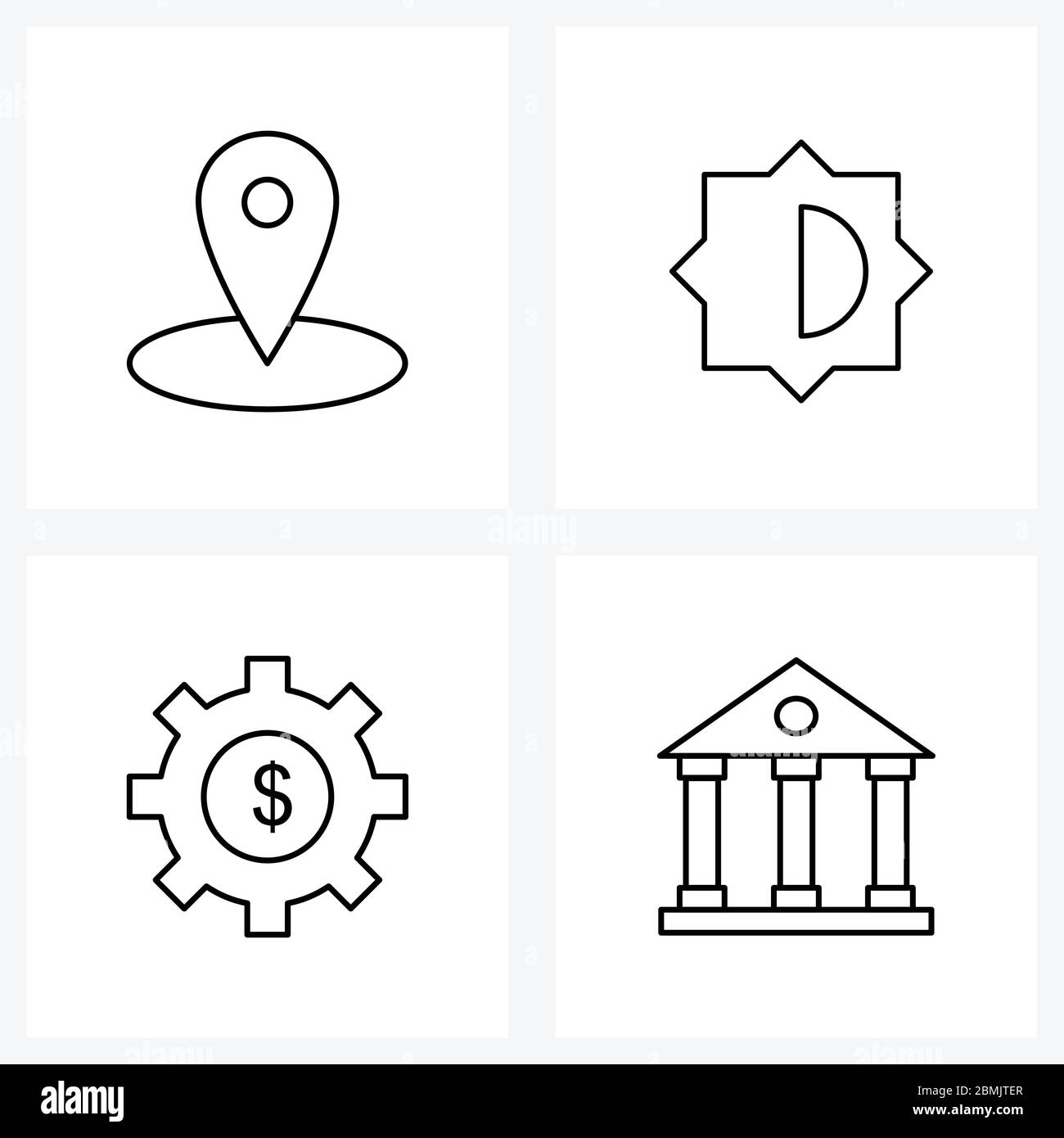 Map of villa Black and White Stock Photos & Images - Alamy