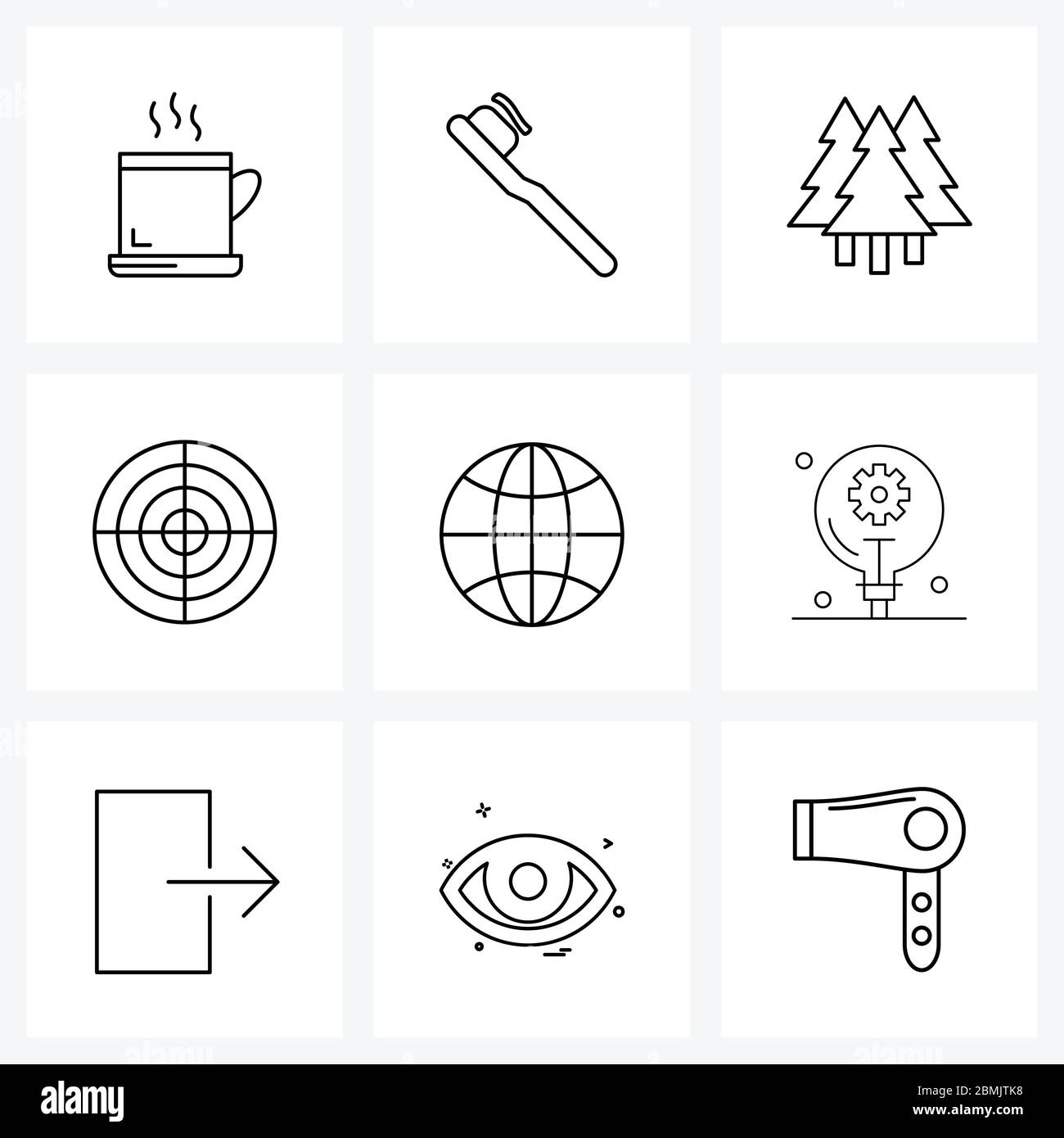 World lenses Stock Vector Images - Alamy