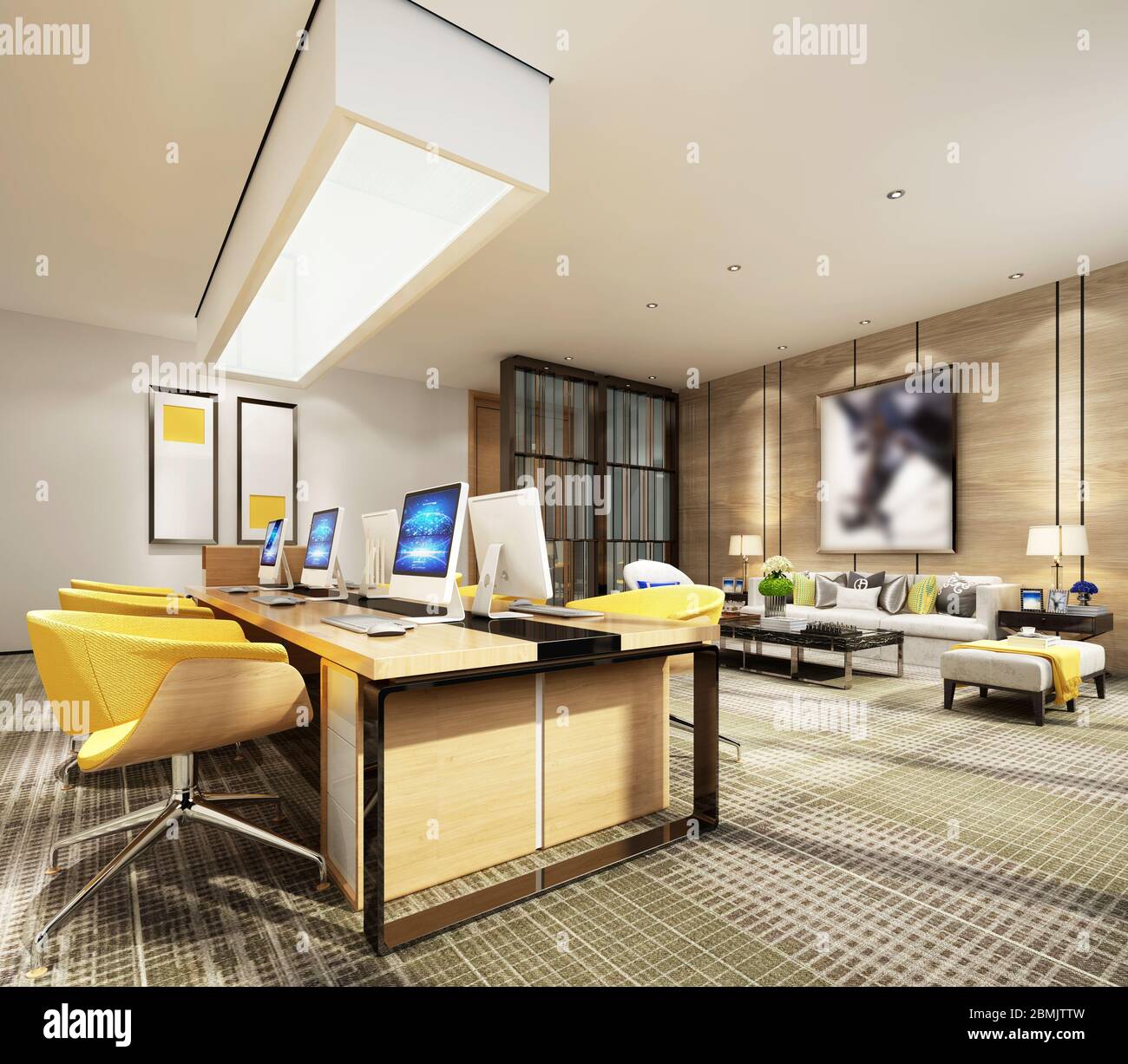 modern office interior Stock Photo - Alamy