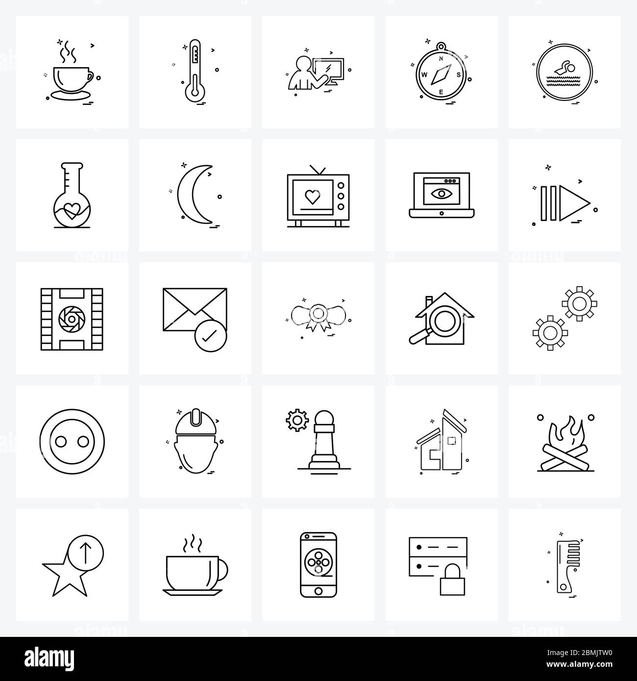 Campus map Stock Vector Images - Alamy