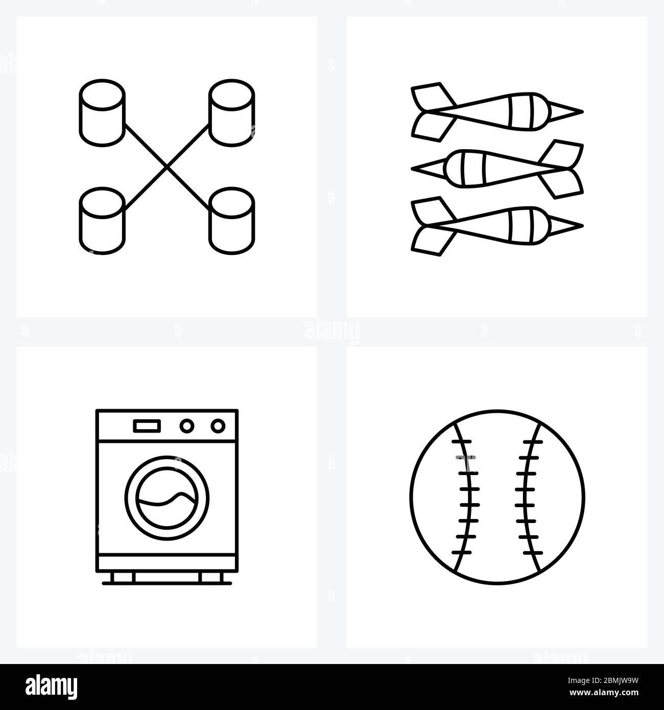 Ball database Stock Vector Images - Alamy