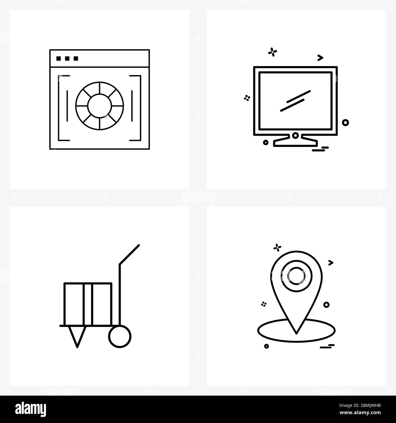 Transfer trolley Stock Vector Images - Alamy